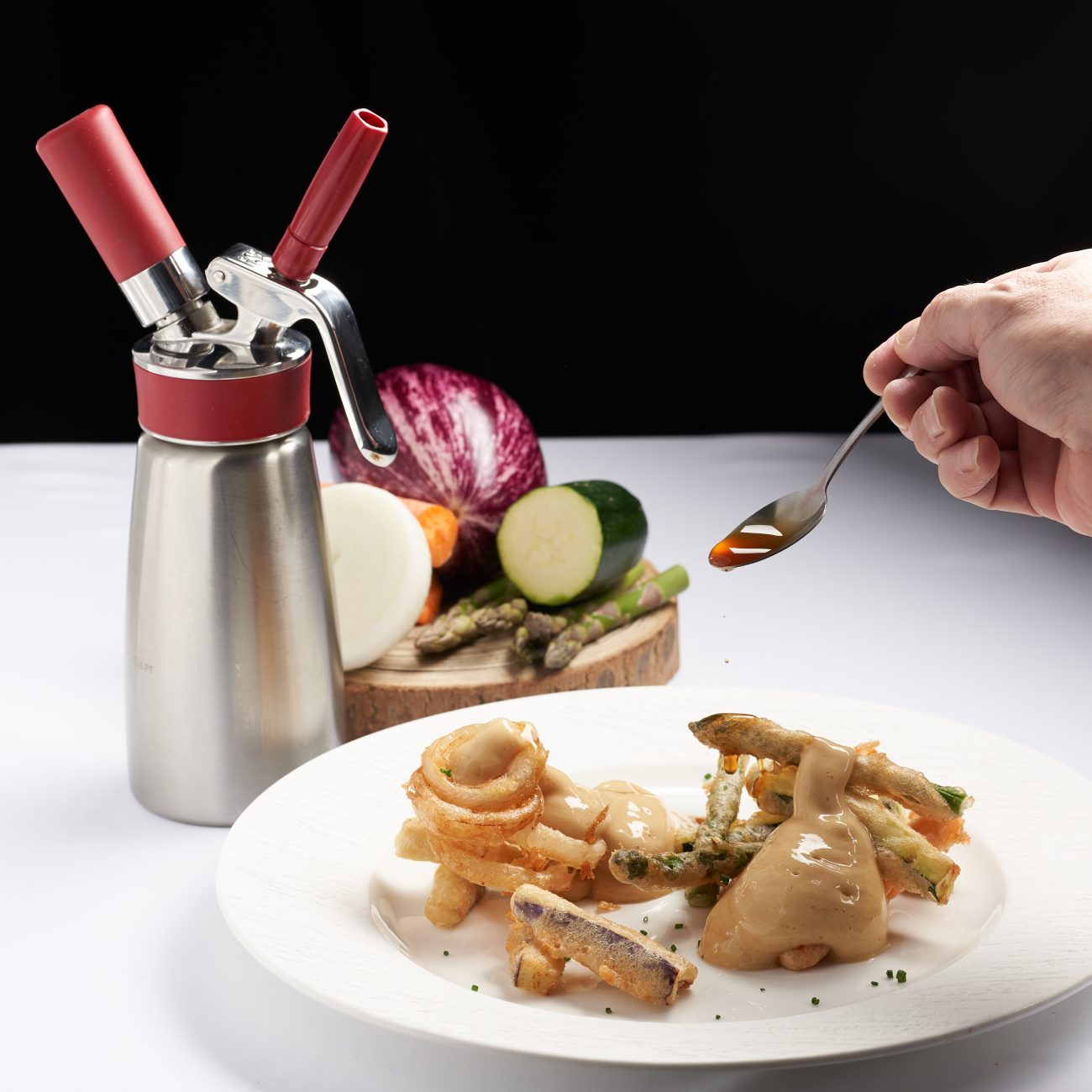 Masa de tempura para freír en sifón - TABLESWING